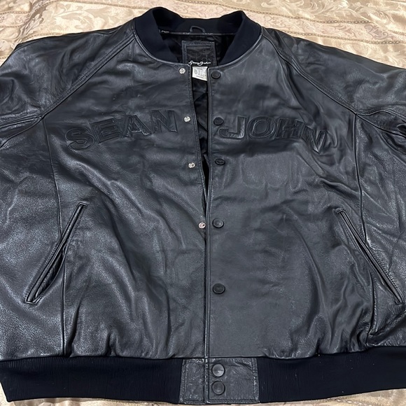 Sean John | Jackets & Coats | Sean Jean Leather Jacket | Poshmark